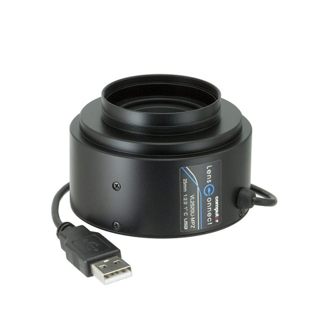 Computar 1”, 25mm, f2.0, 20MP, LensConnect, C-Mount Lens