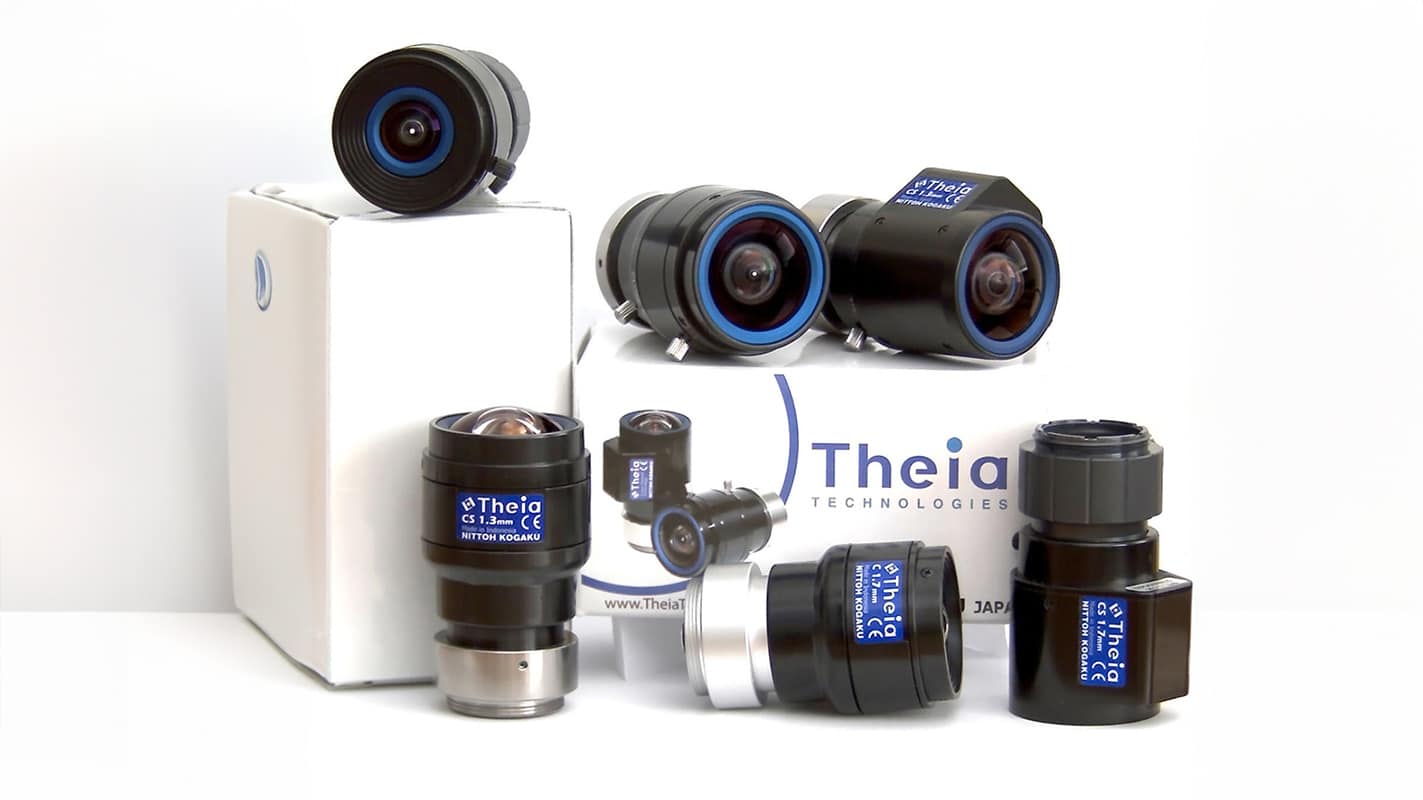Theia 1/2.5”, 1.8-3.0mm, f1.8, 5MP, C-Mount Lens